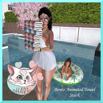 Second Life Marketplace - [HART] Animated Towel Stack
